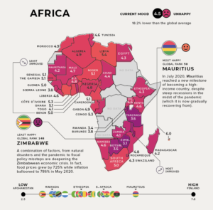 Mapped: Global Happiness Levels in 2021 – Visual Capitalist Licensing