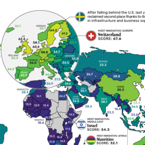 Ranked: The Most Innovative Countries in 2023 – Visual Capitalist Licensing